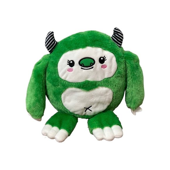 Kellytoy | Toys | Green Monster Plush Striped Horns Kellytoy 27 Stuffed ...